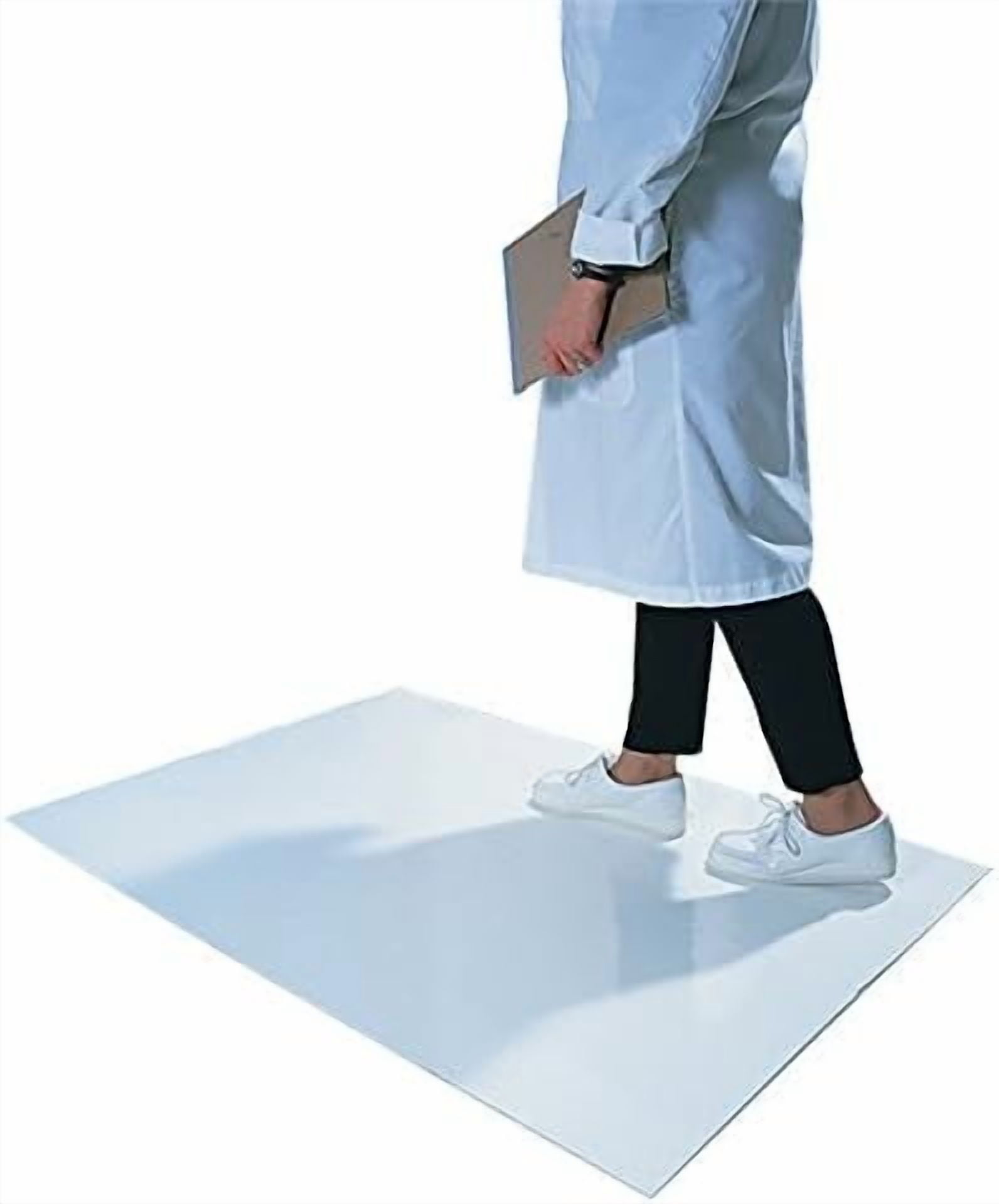 36 in. x 45 in. Disposable Adhesive Sticky/Tacky Mats for Cleanrooms ...