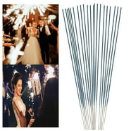Wedding Sparklers- 100 Sparklers-20" Inch- Length- Gold Wire- Used For ...