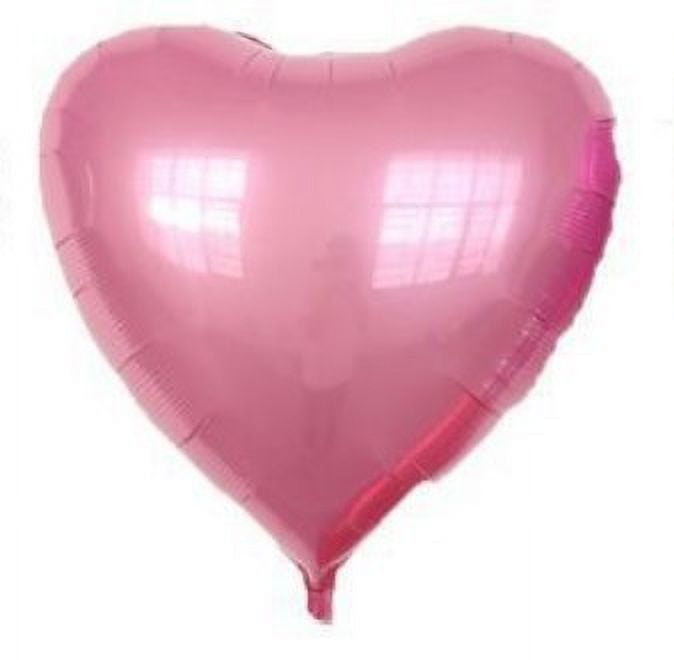 36 inch 95cm large love aluminum balloon heart shaped balloon Rose Gold ...