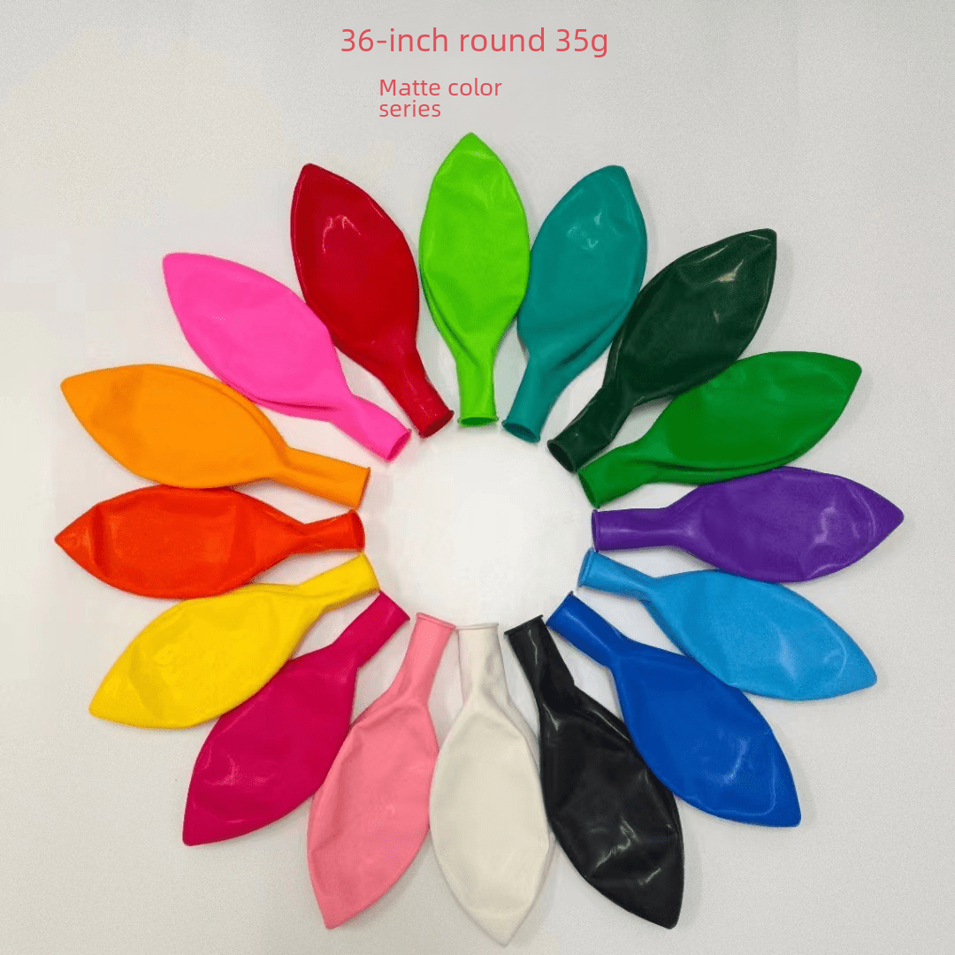 36-inch Balloon Thickened Round Balloon Ground Balloon Large Balloon ...