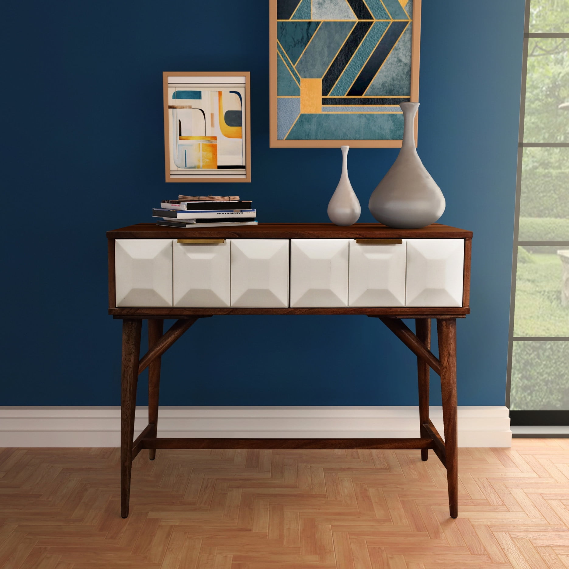 36 - inch Deep Ginny Console+English Dovetail Drawers"-"Retail Backroom ...