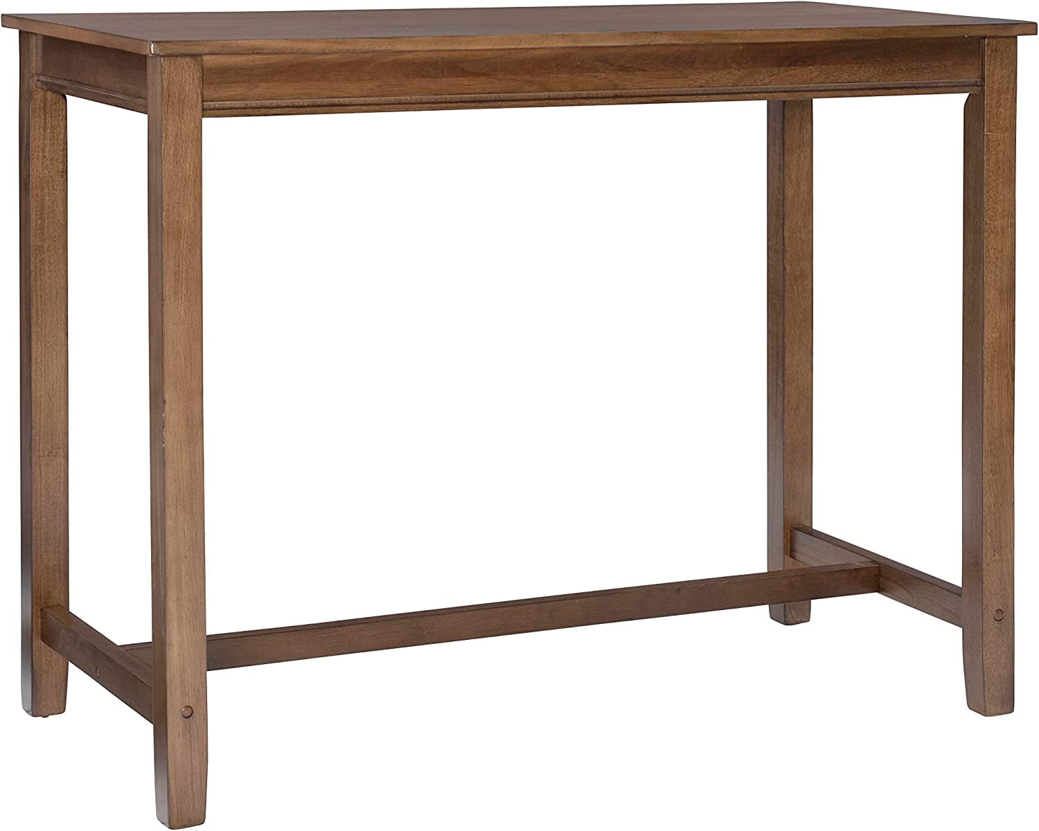 36 inch Height Pub Claridge Table, Rustci Brown Counter - Walmart.com