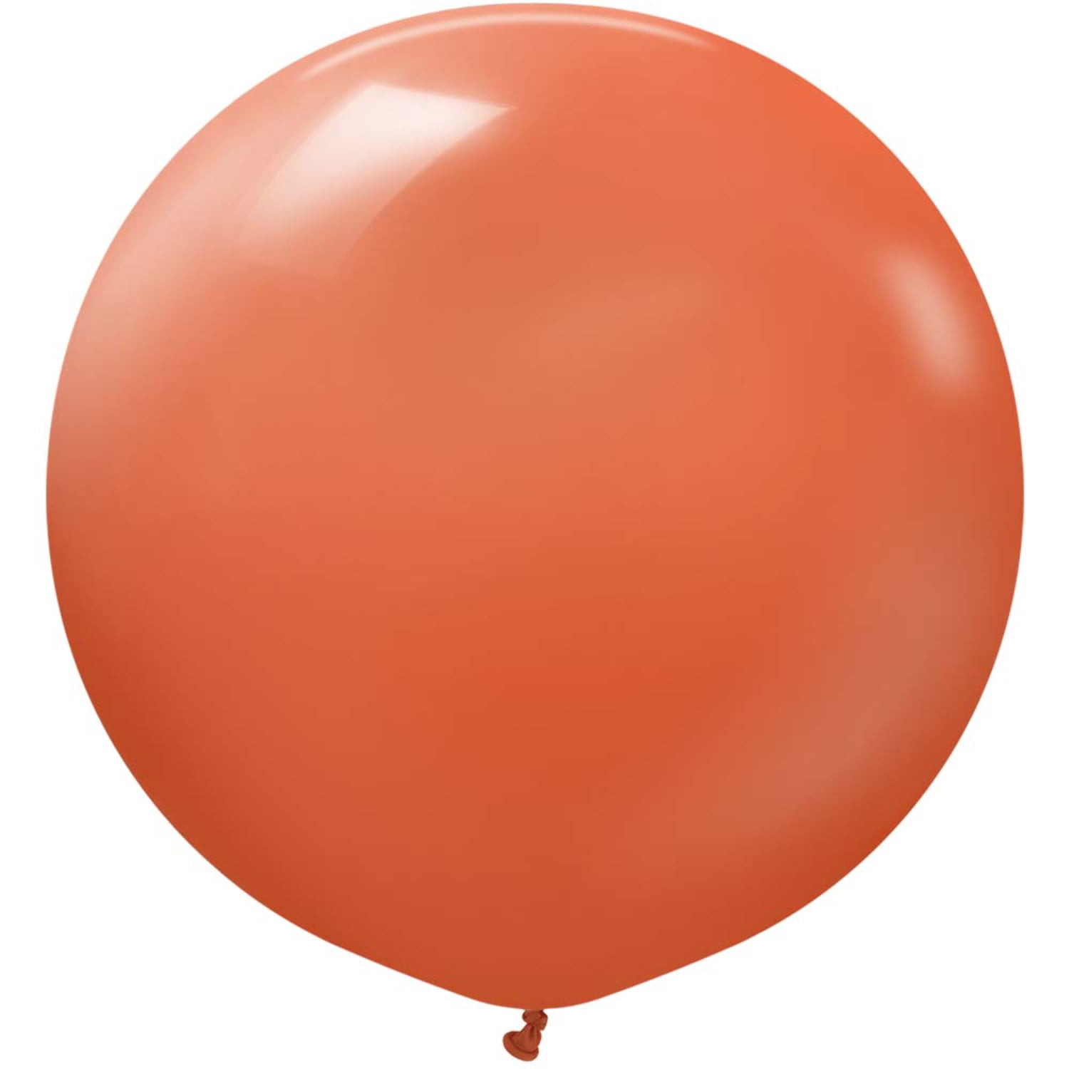 36 inch Kalisan Retro Rust Orange Latex Balloons (2 Pack) - Party ...