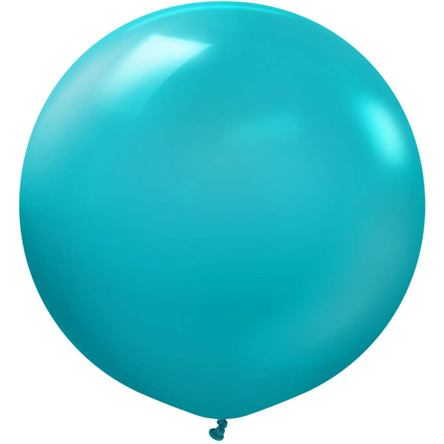 36 inch Kalisan Standard Turquoise Latex Balloons (2 Pack) - Party ...