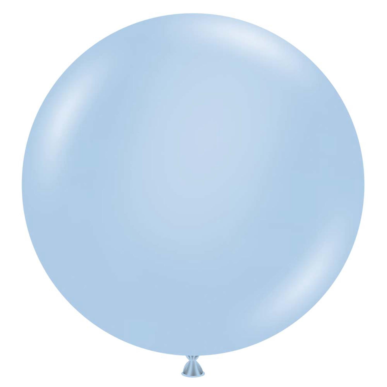 36 inch Monet Pastel Blue TUFTEX Latex Balloons (1 Pack) - Party ...