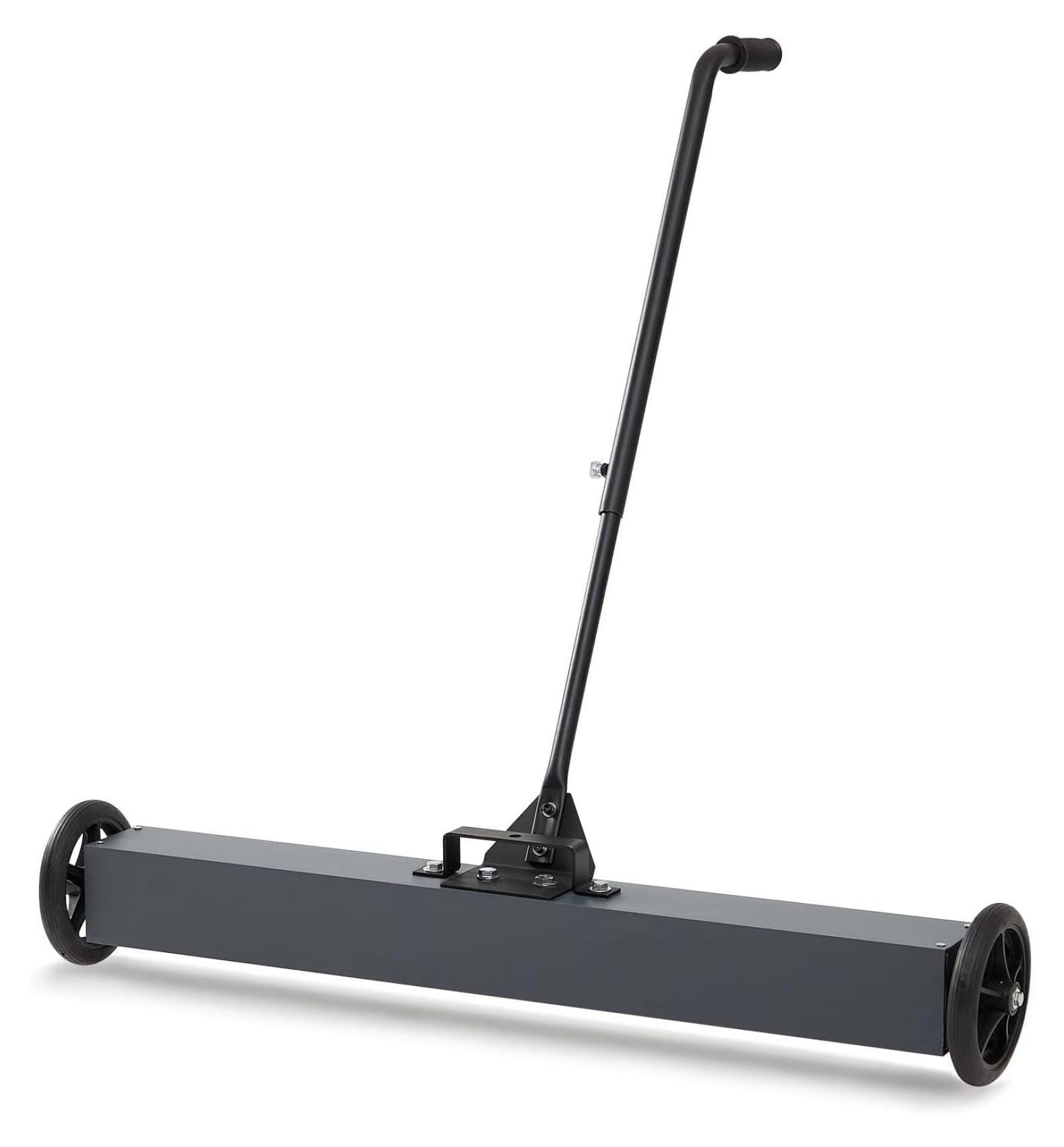 36 inch Nail Magnetic Sweeper with Wheels, 50 Lbs Capacity Rolling ...
