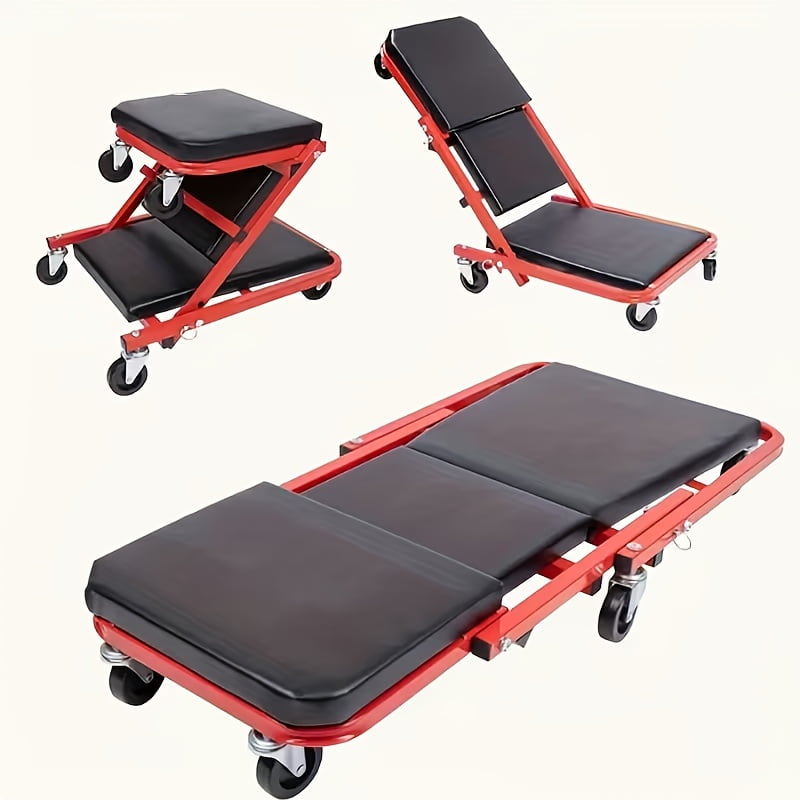 36-inch Outdoor Z-Crawl Seats & Adjustable Load-Board Car Crawl Kit, 6 ...