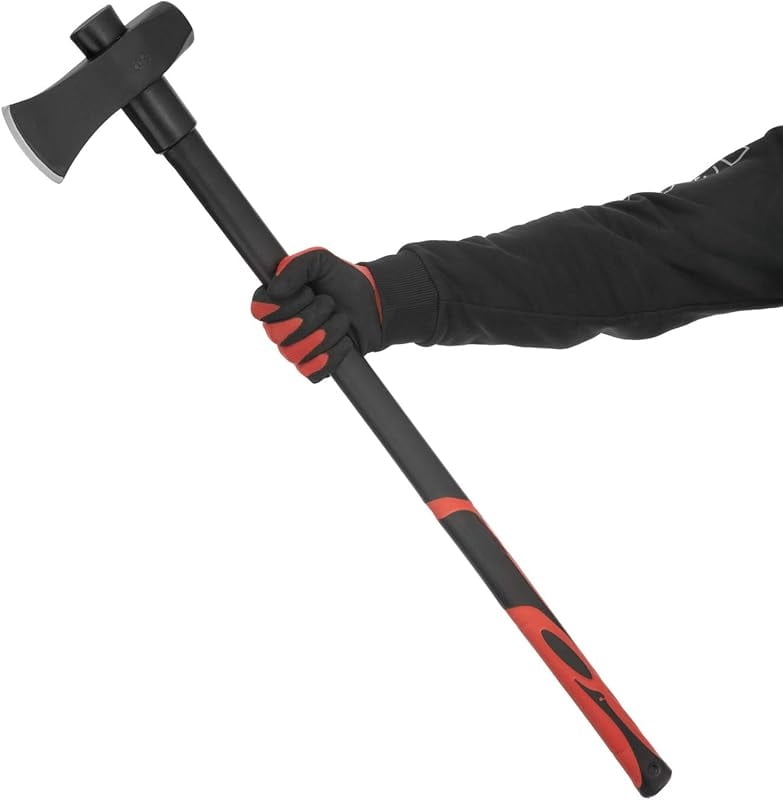 36-inch Splitting Maul, Heavy Duty Wood Splitter Axe, 6 lb / 2500 g ...