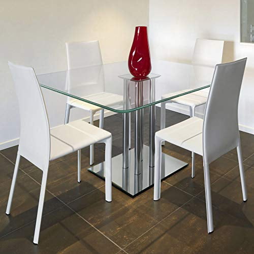 36 inch Square Glass Table Top - Tempered - 3/8" Thick Glass Surface ...