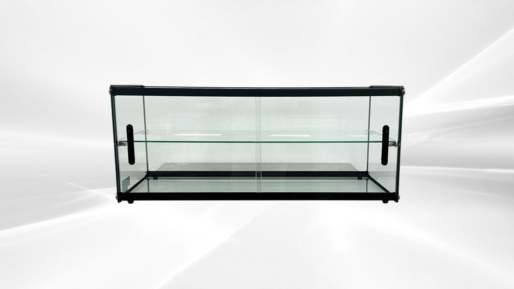 36 ins Countertop Glass Display Dry Case ZW-120 - Walmart Business Supplies
