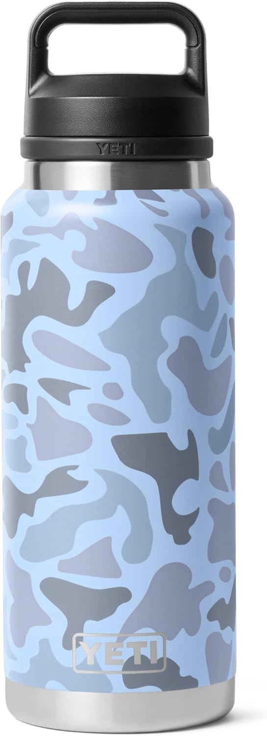 36 oz Vacuum Insulated Stainless Steel Bottle with Chug Cap in Blue ...