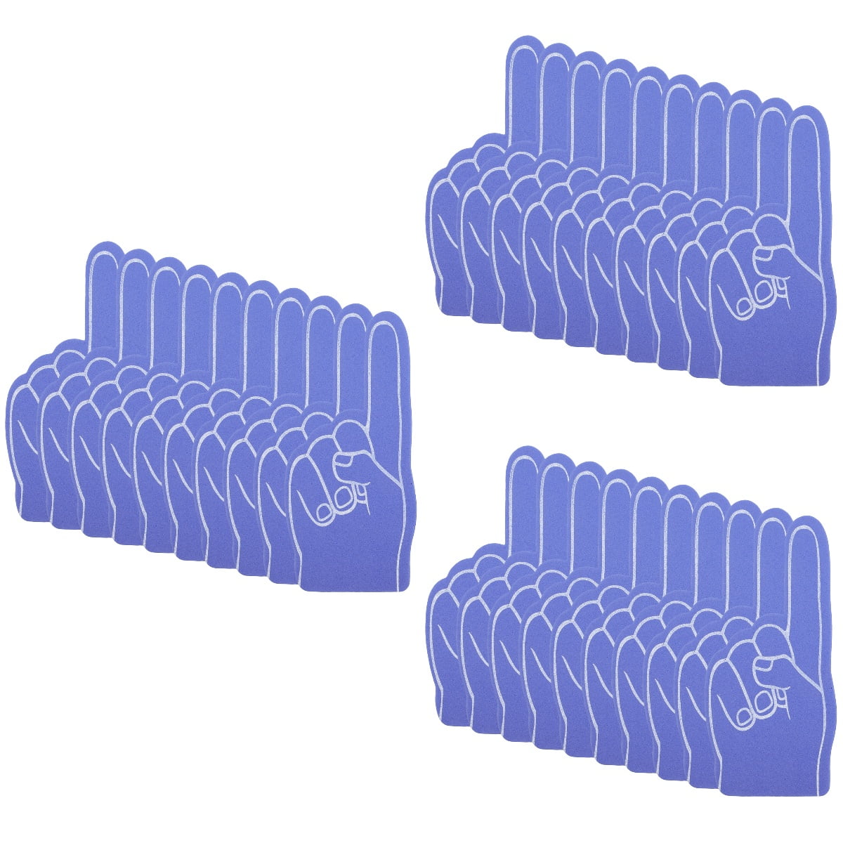 36 pcs Cheering Squad Use Prop Cheering Finger Cheer Leading Foams Hand ...