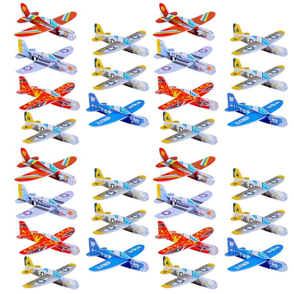 36 pcs Foam Glider Airplane Toy Hand Throwing Plane Flying Plane Model ...