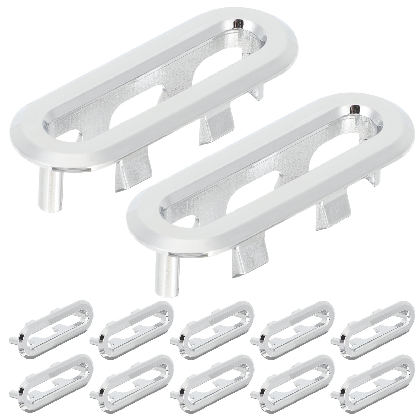 36 pcs Sink Overflow Cover Sink Bathtub Overflow Ring Trim Hole Insert ...
