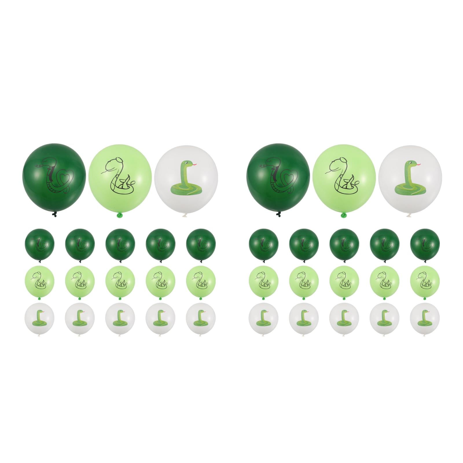 36 pcs Snake Party Balloons Snake Ball Decorations Snake Themed Party ...
