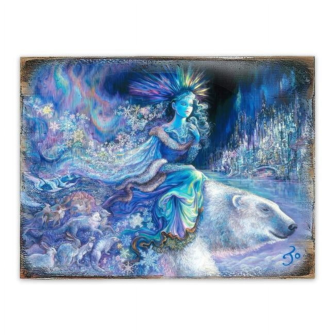 36 x 16 x 0.75 in. Print on Wood Polar Princess Wall Art - Extra Large ...
