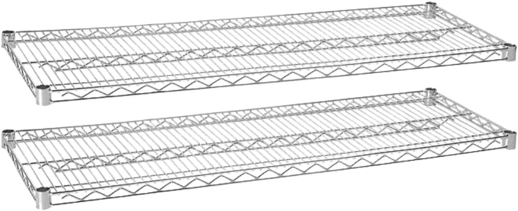 36 x 18-Inch Heavy Duty Shelving - Metal Storage Shelves with 800 lbs ...