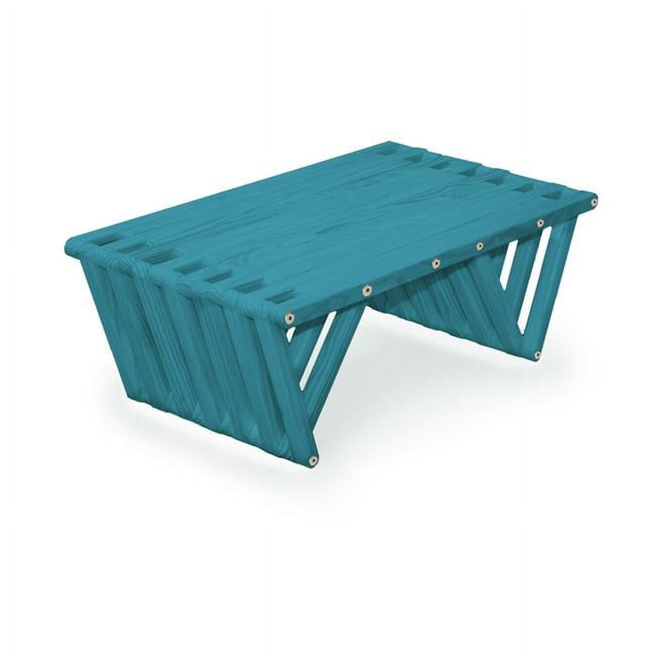 36 x 20 x 12 in. Wooden Coffee Table, Gypsy Teal - Small - Walmart.com