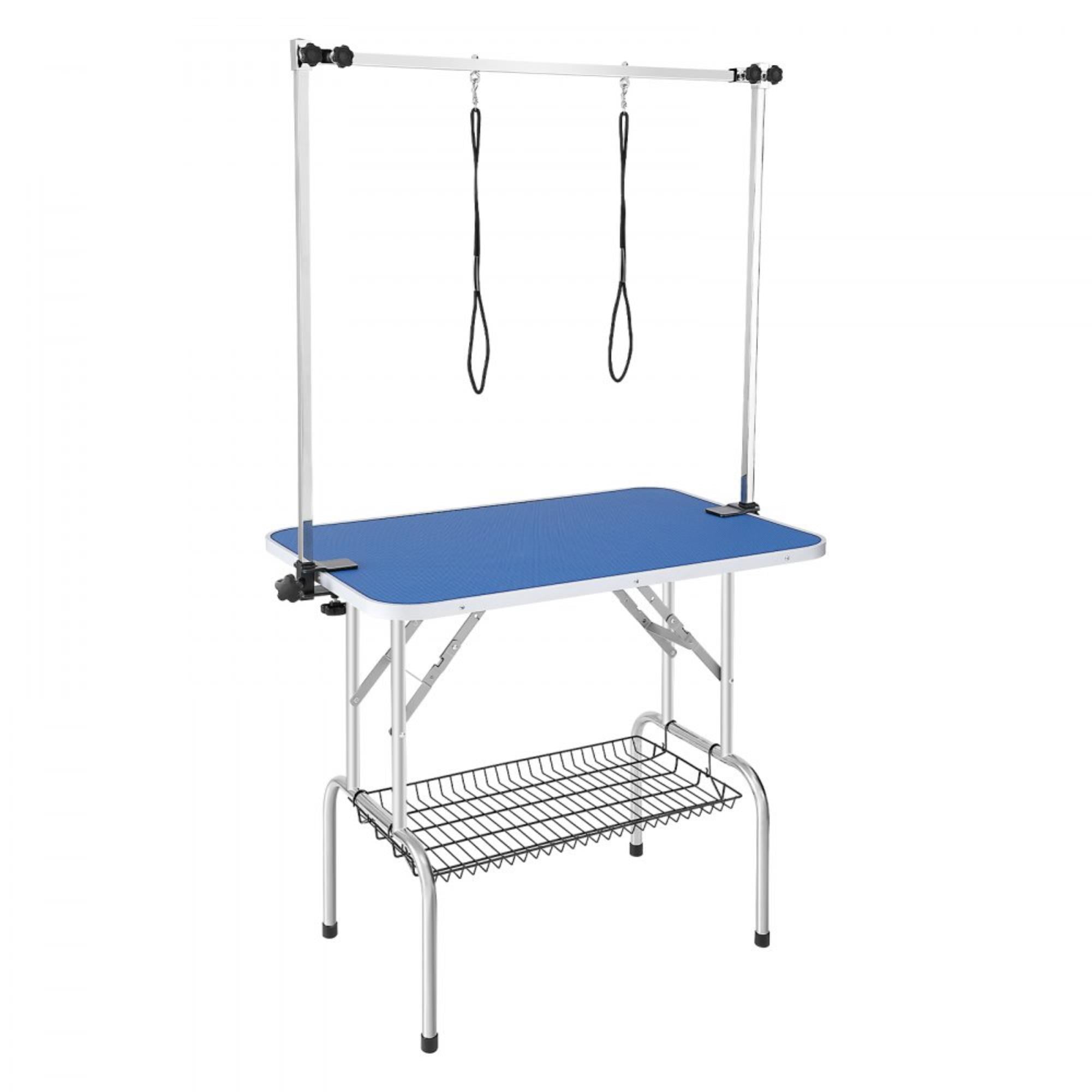 36 x 24 Pet Grooming Table with Two Arms and Clamp - Foldable Grooming ...
