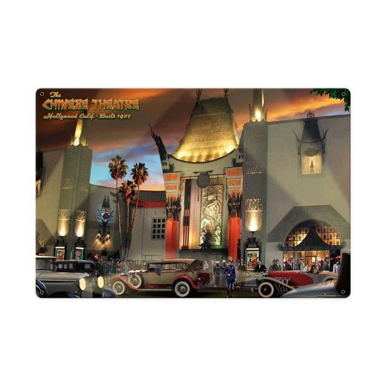 36 x 24 in. Chinese Theatre Metal Sign - Walmart.com
