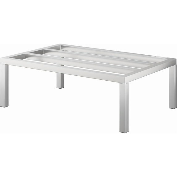 36" x 24" x 12" Aluminum Dunnage Rack – Heavy Duty Floor Storage Stand ...