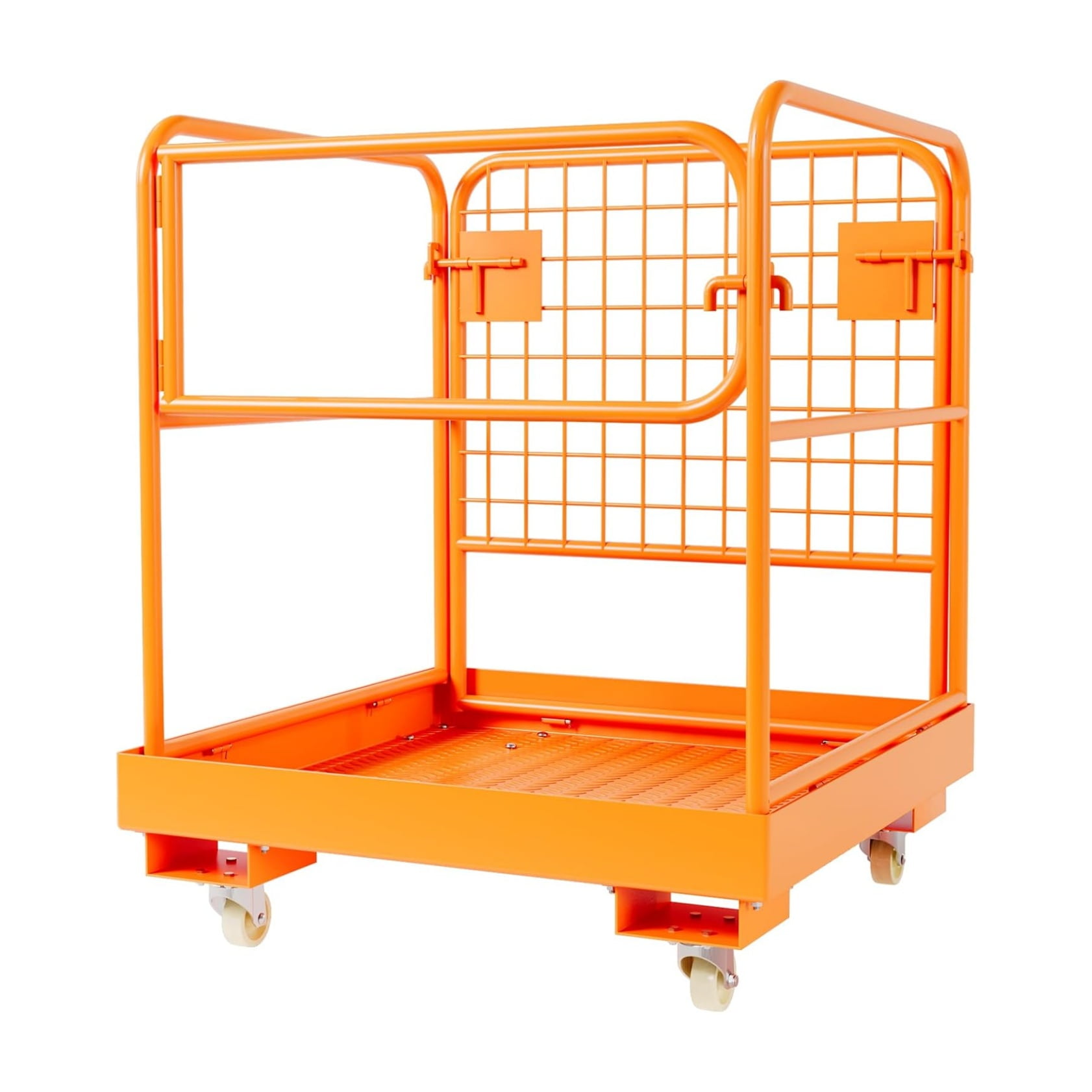 36" x 36" Forklift Safety Cage, Forklift Man Basket 1200 Lbs Capacity ...