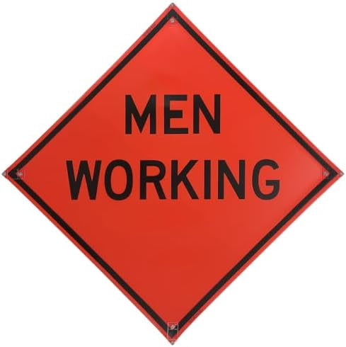 36" x 36" MUTCD TTC Compliant Safety Orange Mesh, Rollup Traffic ...