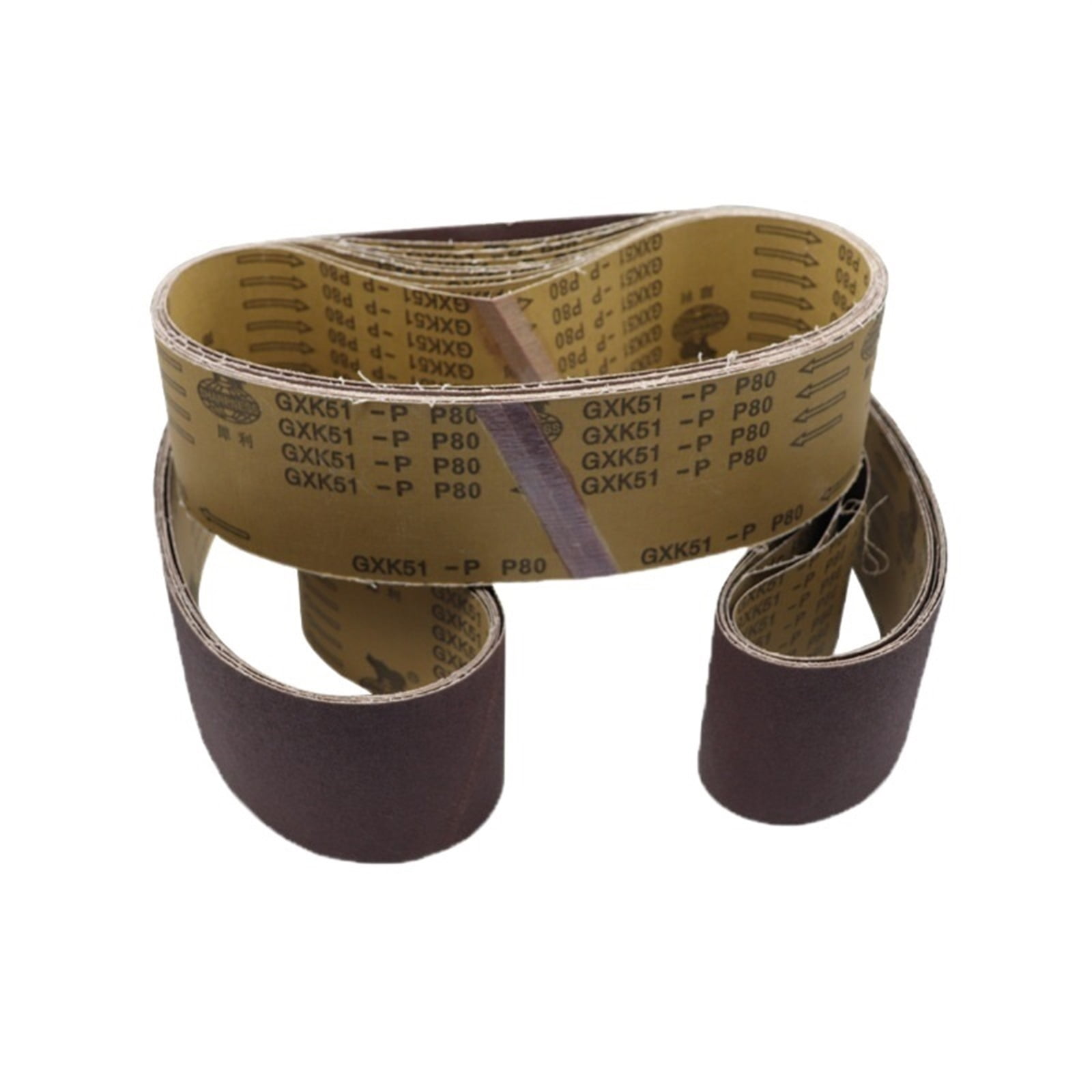 36"x 4" Sanding Belts of 10pcs, Single Grit Aluminum Oxide Abrasive ...