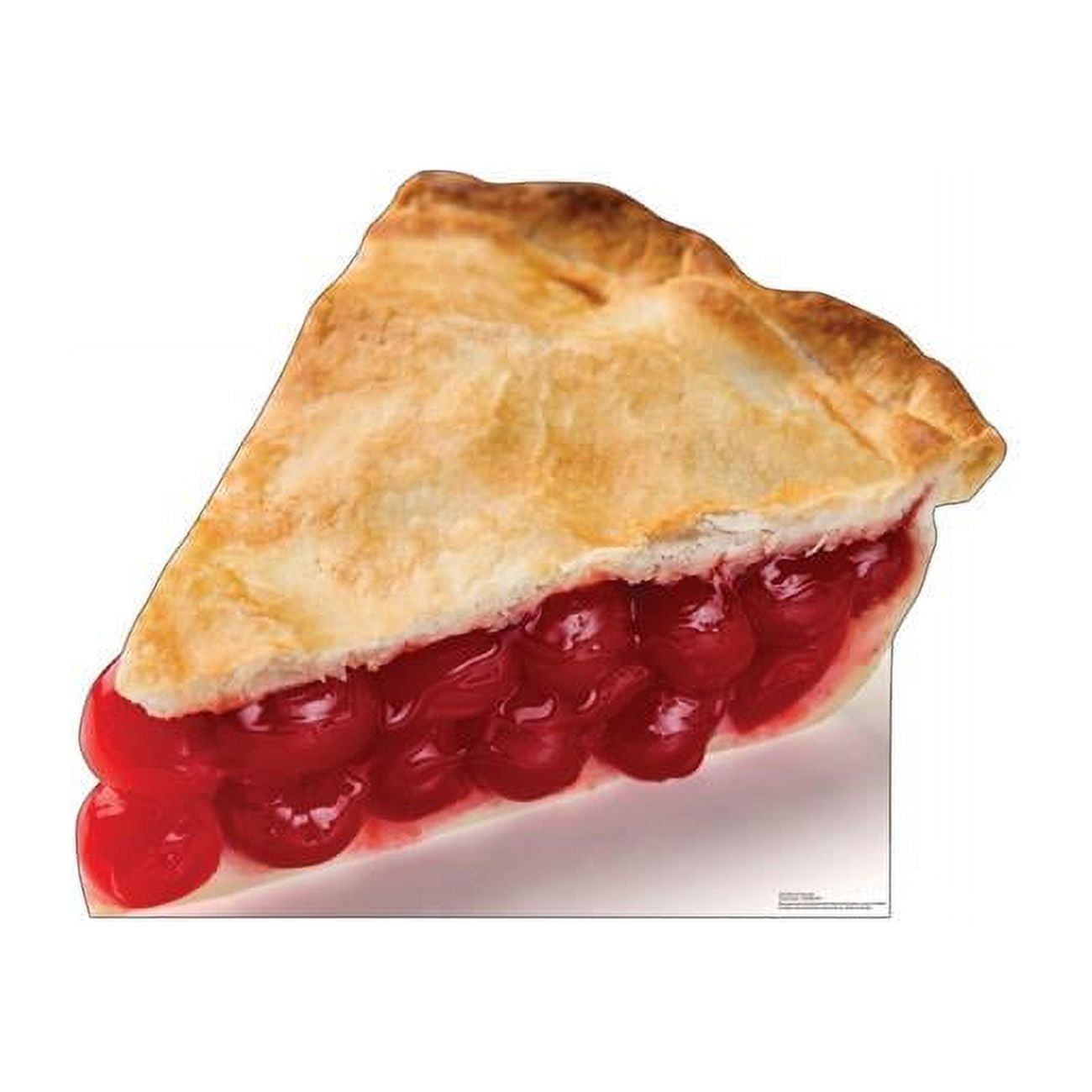36 x 45 in. Slice of Cherry Pie Cardboard Cutout - Walmart.com