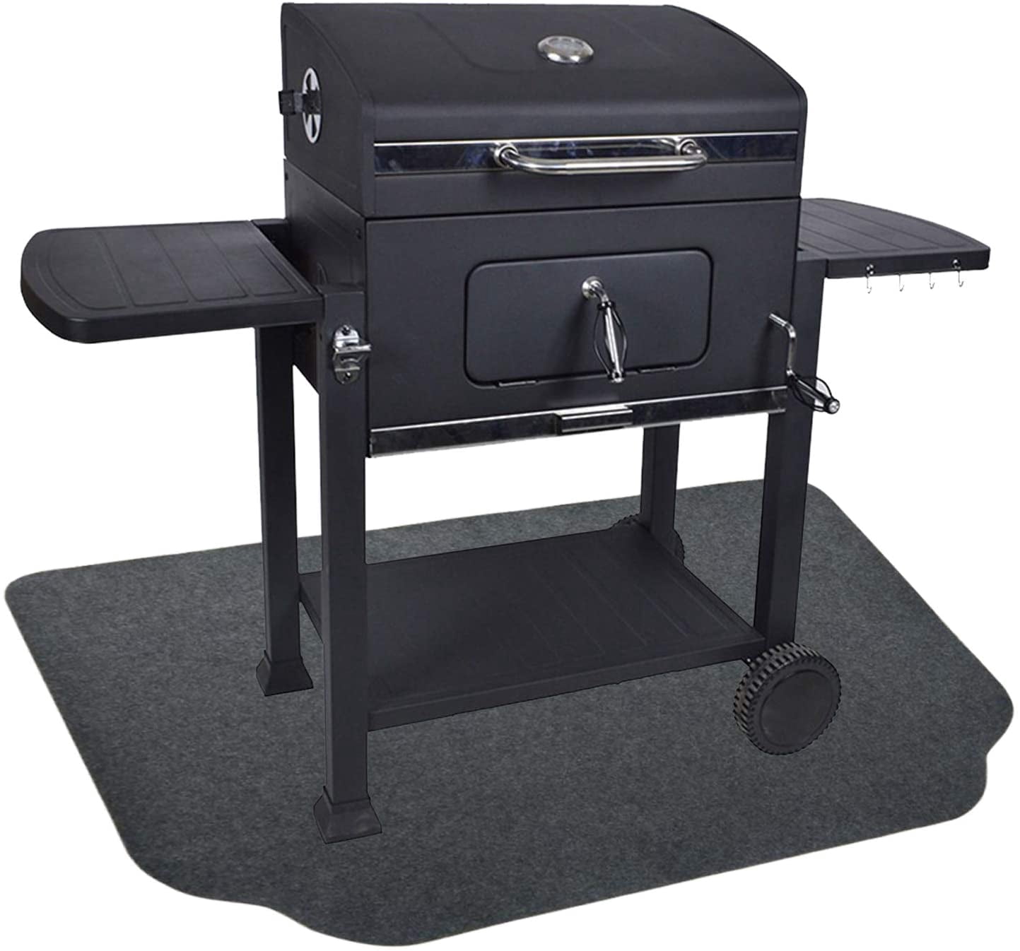 36 x 50 inches Under The Grill Protective Deck and Patio Mat, Under ...