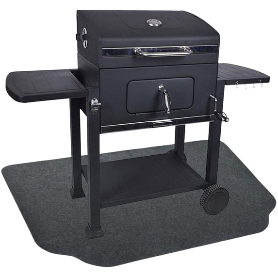 36 x 50 inches Under The Grill Protective Deck and Patio Mat, Under ...