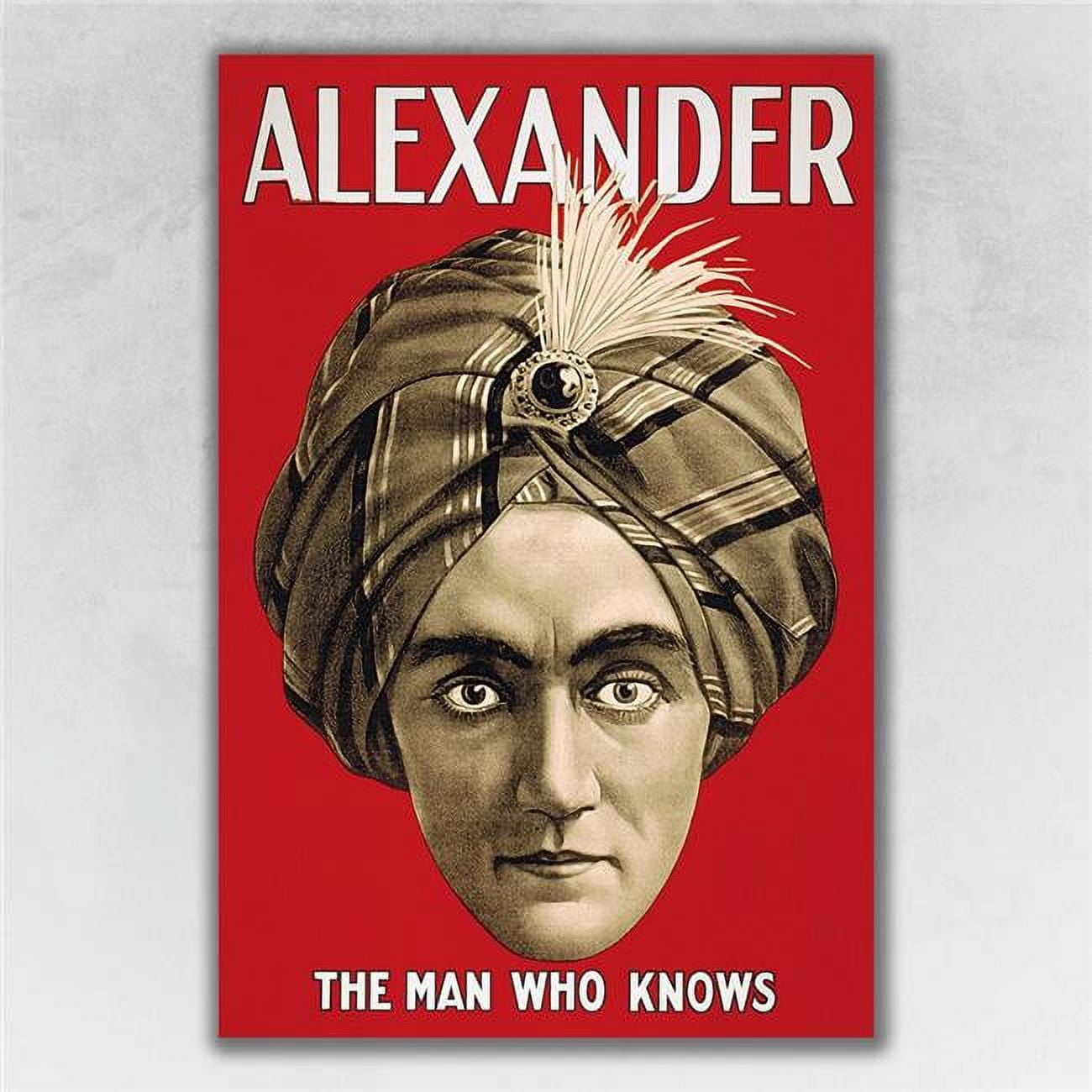 36 x 54 in. Vintage c1920s Magic Poster Multi Color Wall Art - Walmart.com