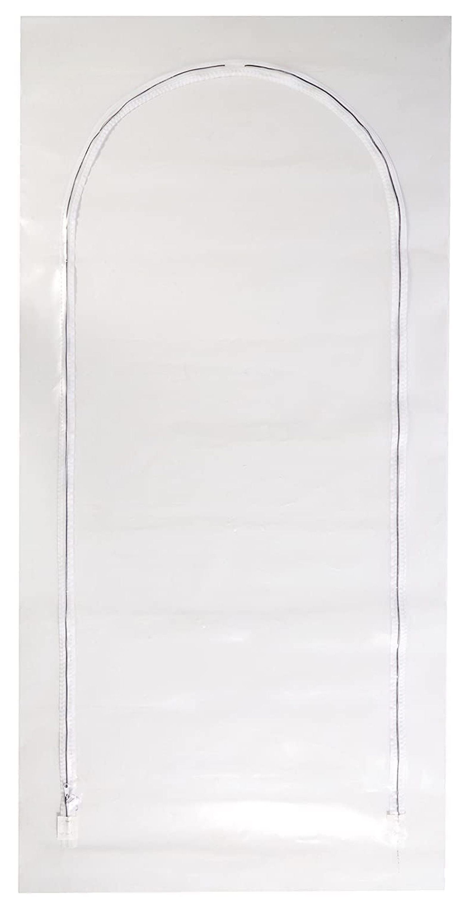 36" x 72" - White - Zipper Door for Shrink Wrap Project Access ...