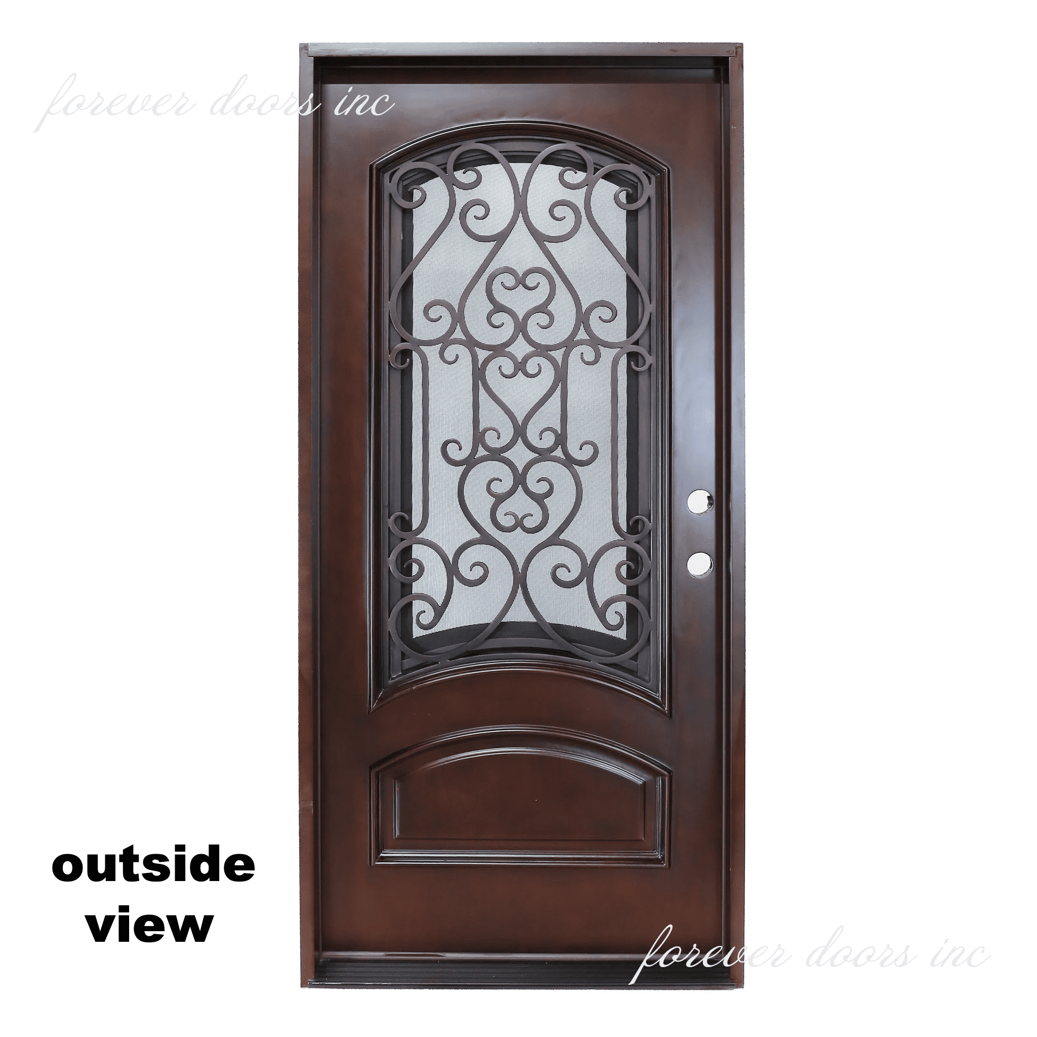 36" x 80" Environment Damage Resistant Polyurethane Composite Exterior ...