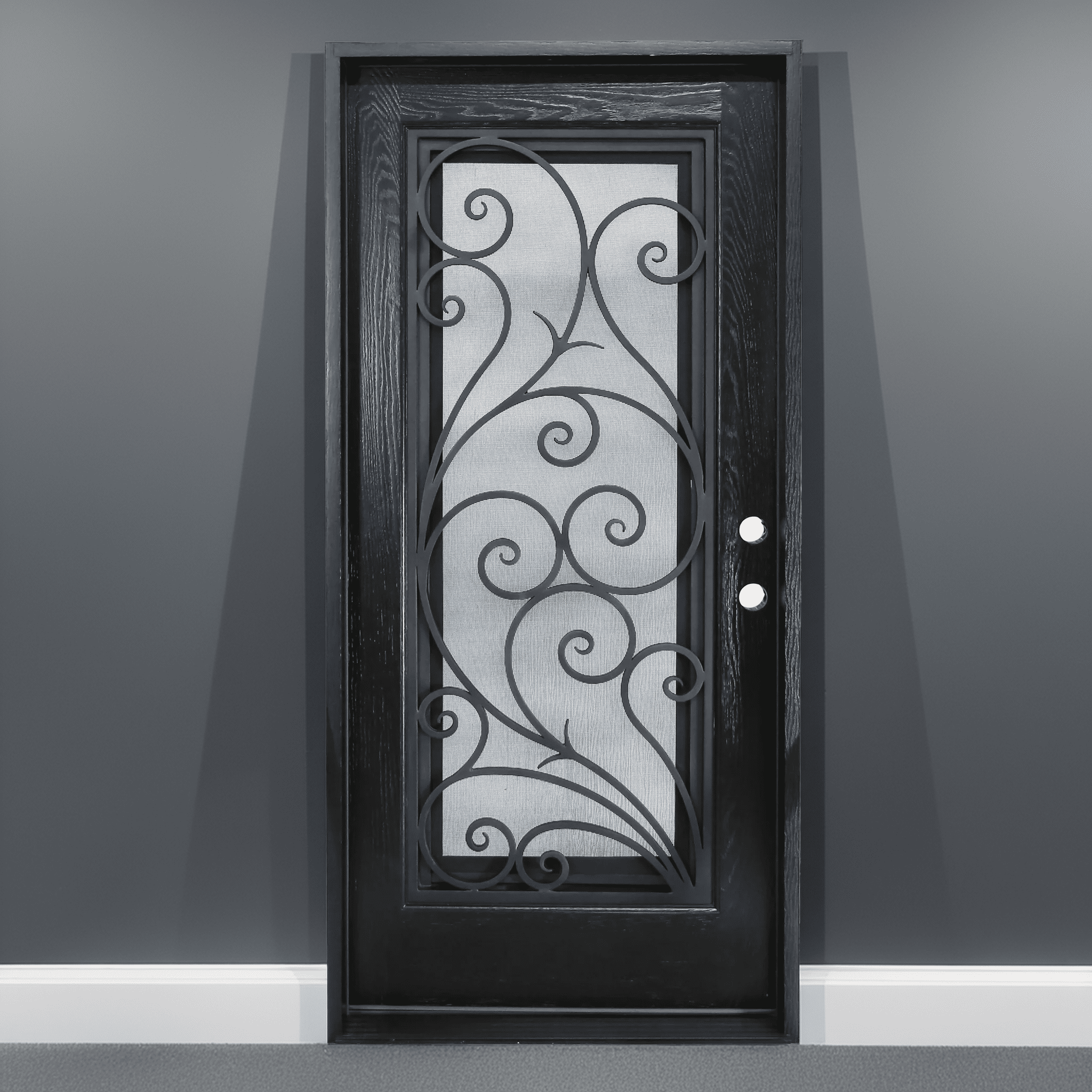 36" x 80" Environment Damage Resistant Polyurethane Composite Exterior ...