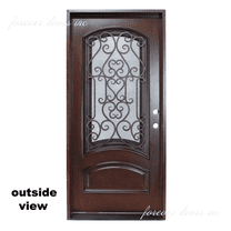 36" x 80" Environment Damage Resistant Polyurethane Composite Exterior ...
