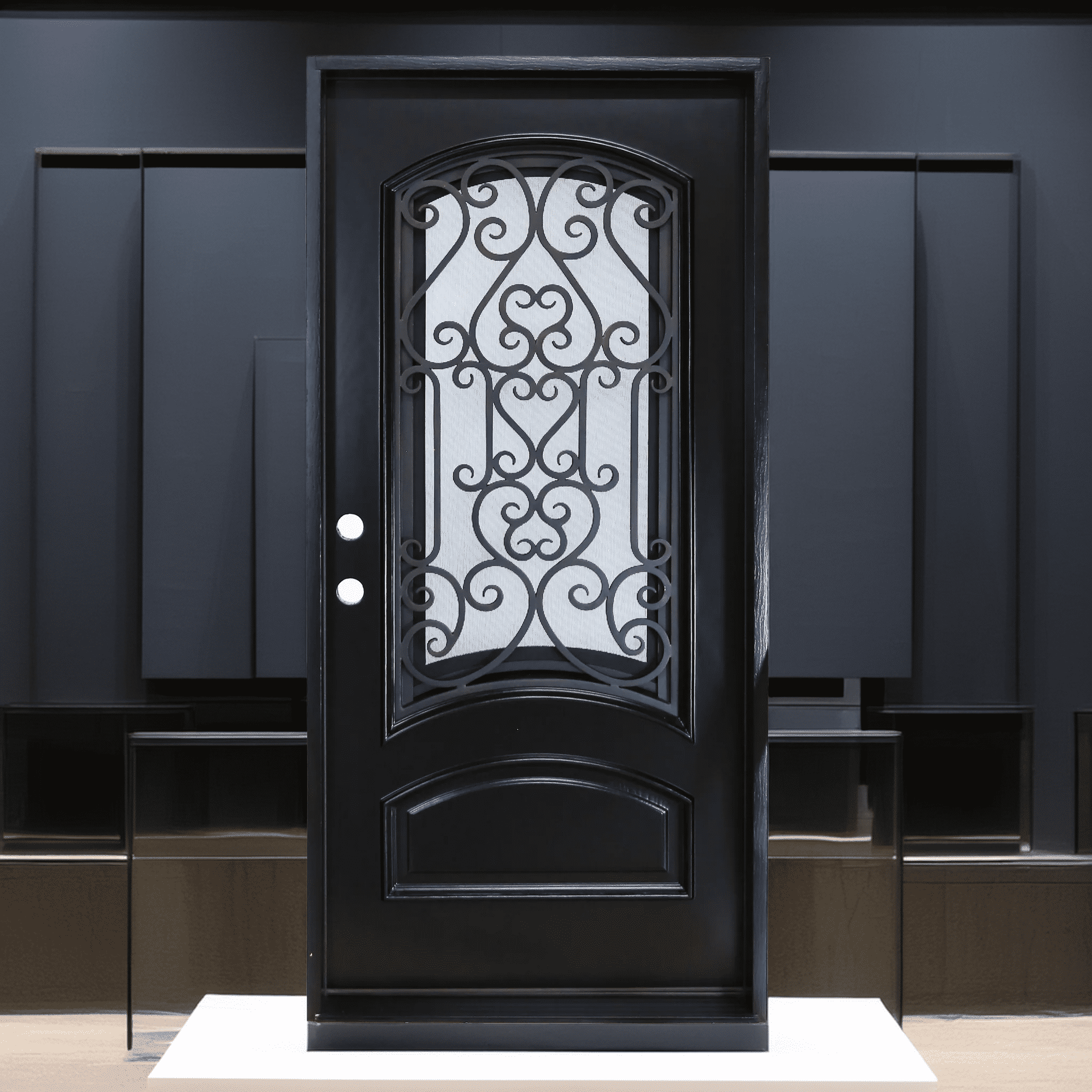 36" x 80" Environment Damage Resistant Polyurethane Composite Exterior ...
