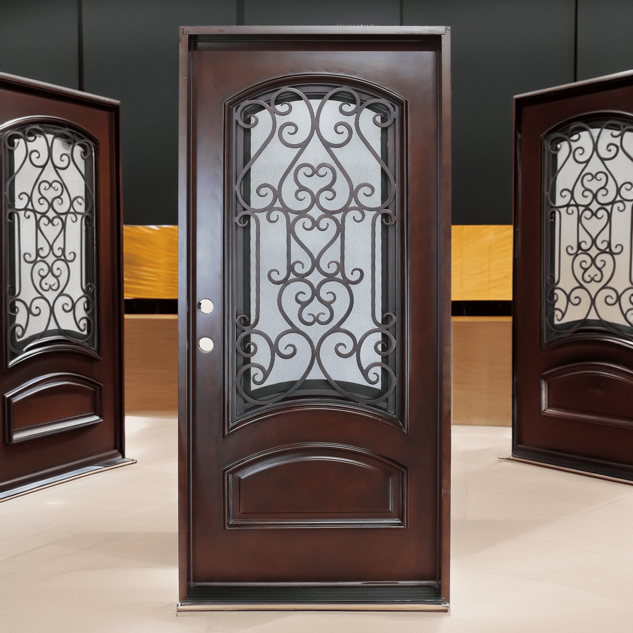 36" x 80" Environment Damage Resistant Polyurethane Composite Exterior ...