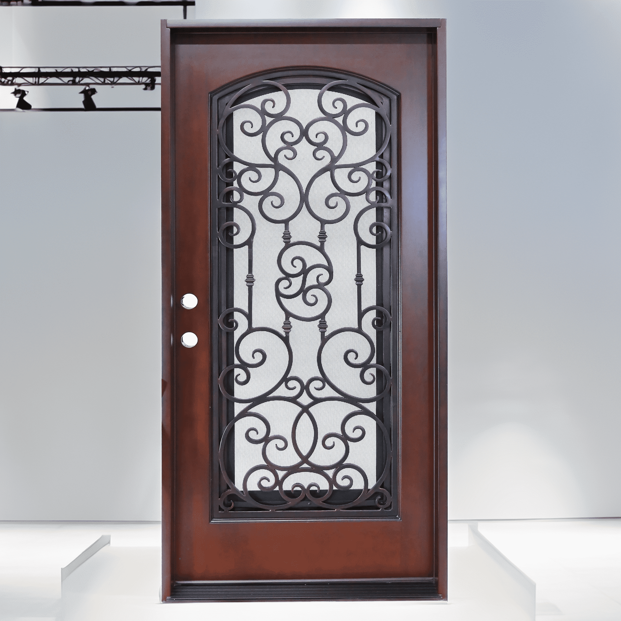 36" x 80" Environment Damage Resistant Polyurethane Composite Exterior ...