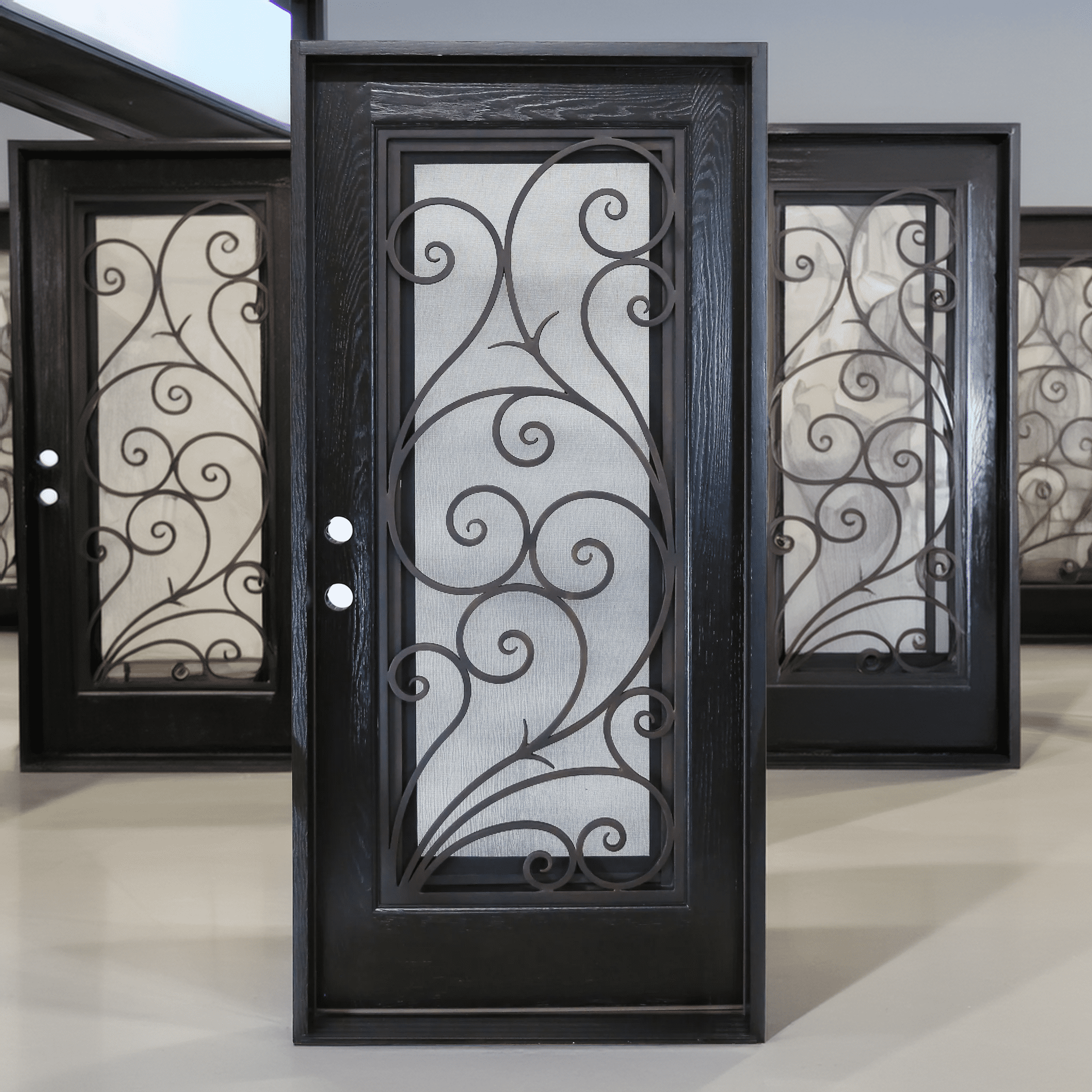 36" x 80" Environment Damage Resistant Polyurethane Composite Exterior ...