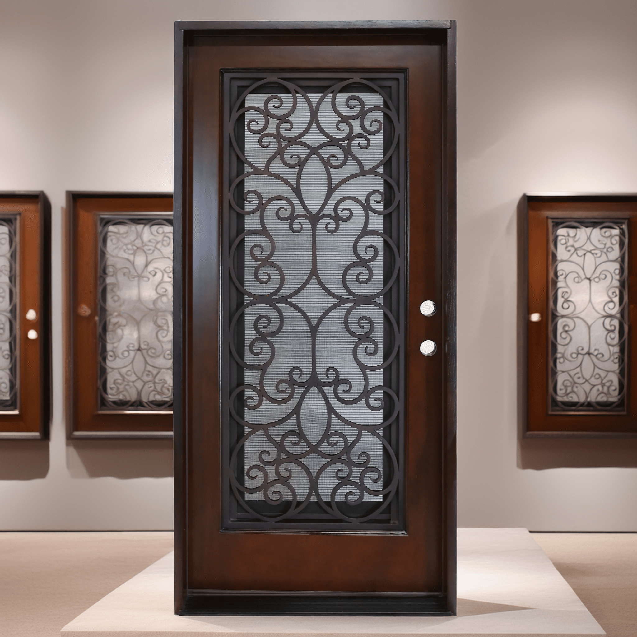 36" x 80" Environment Damage Resistant Polyurethane Composite Exterior ...