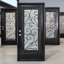 36" x 80" Environment Damage Resistant Polyurethane Composite Exterior ...