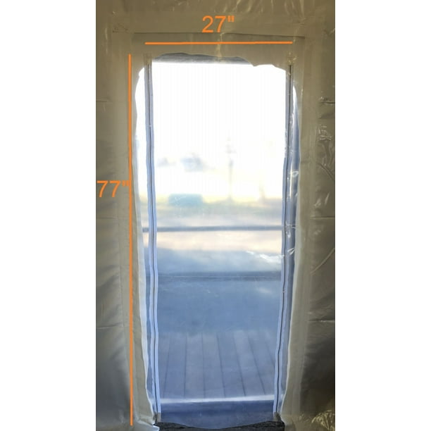 36" x 84" Construction Zipper Access Door - Walmart Business Supplies