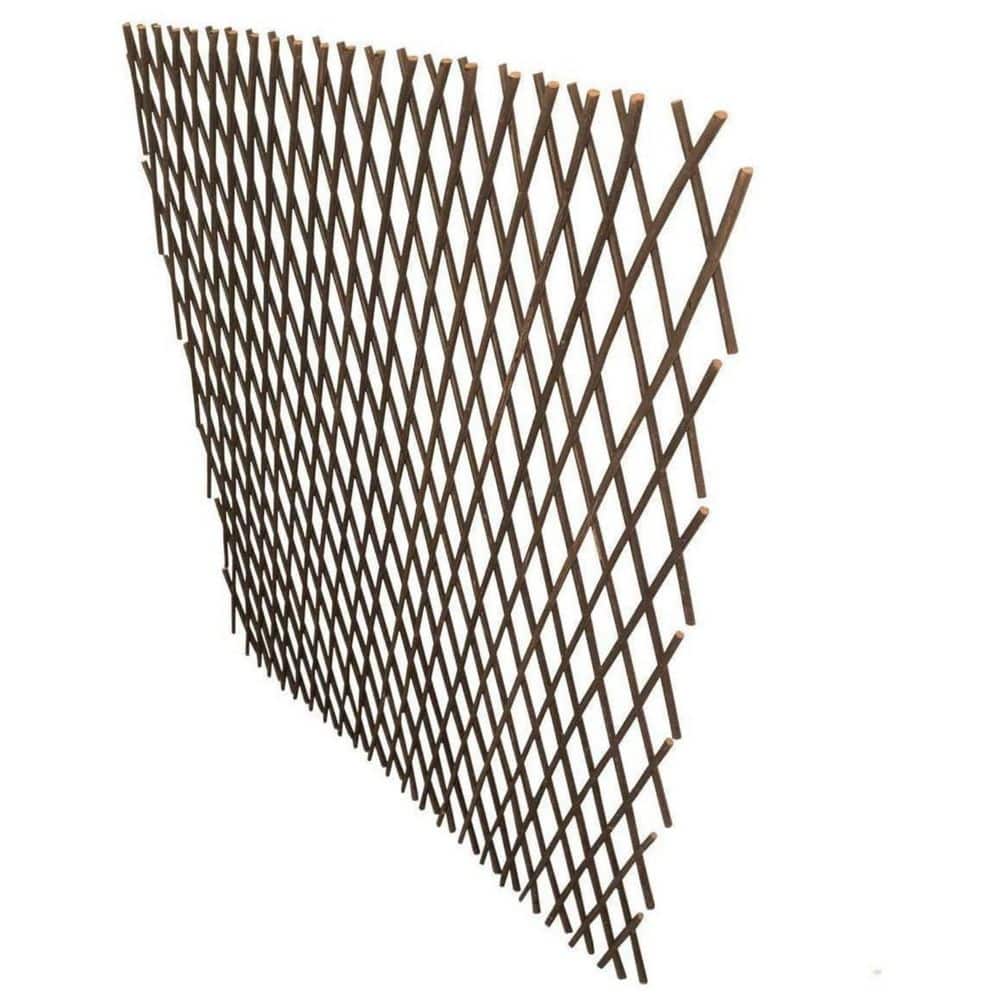 36 x 92in. Nature Willow Expandable Trellis Fence - Walmart.com