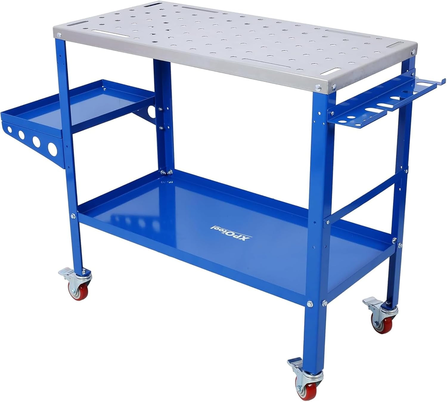 36"x18" Heavy-Duty Welding Workbench, 1200 lbs Capacity Steel Table ...
