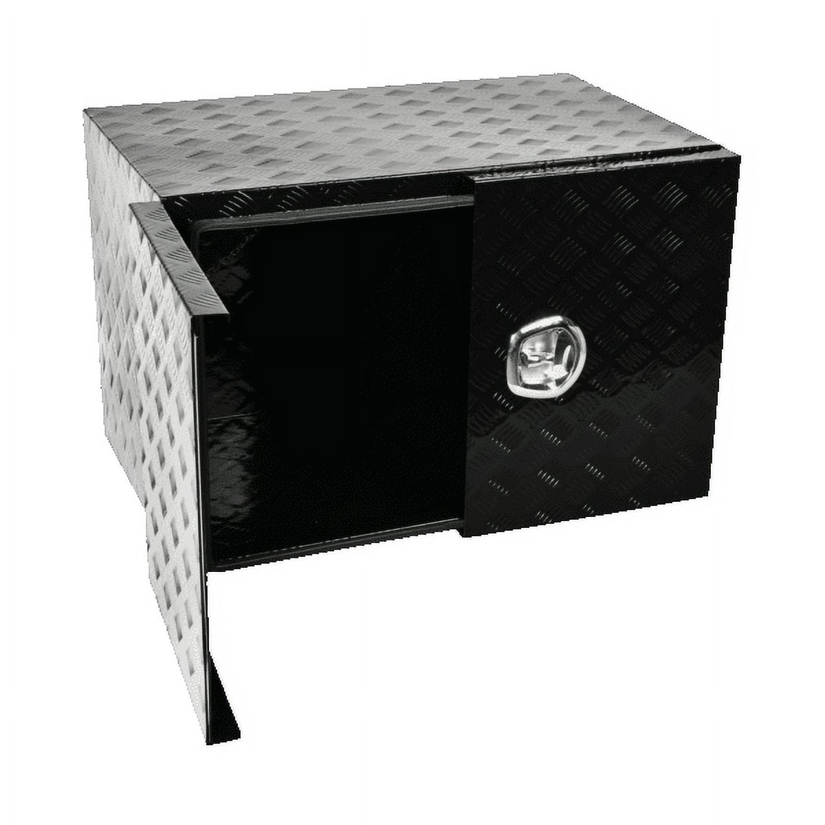 36"x24"x24" Aluminum Truck Bed Tool Box Underbody Storage w/ Barn Door ...