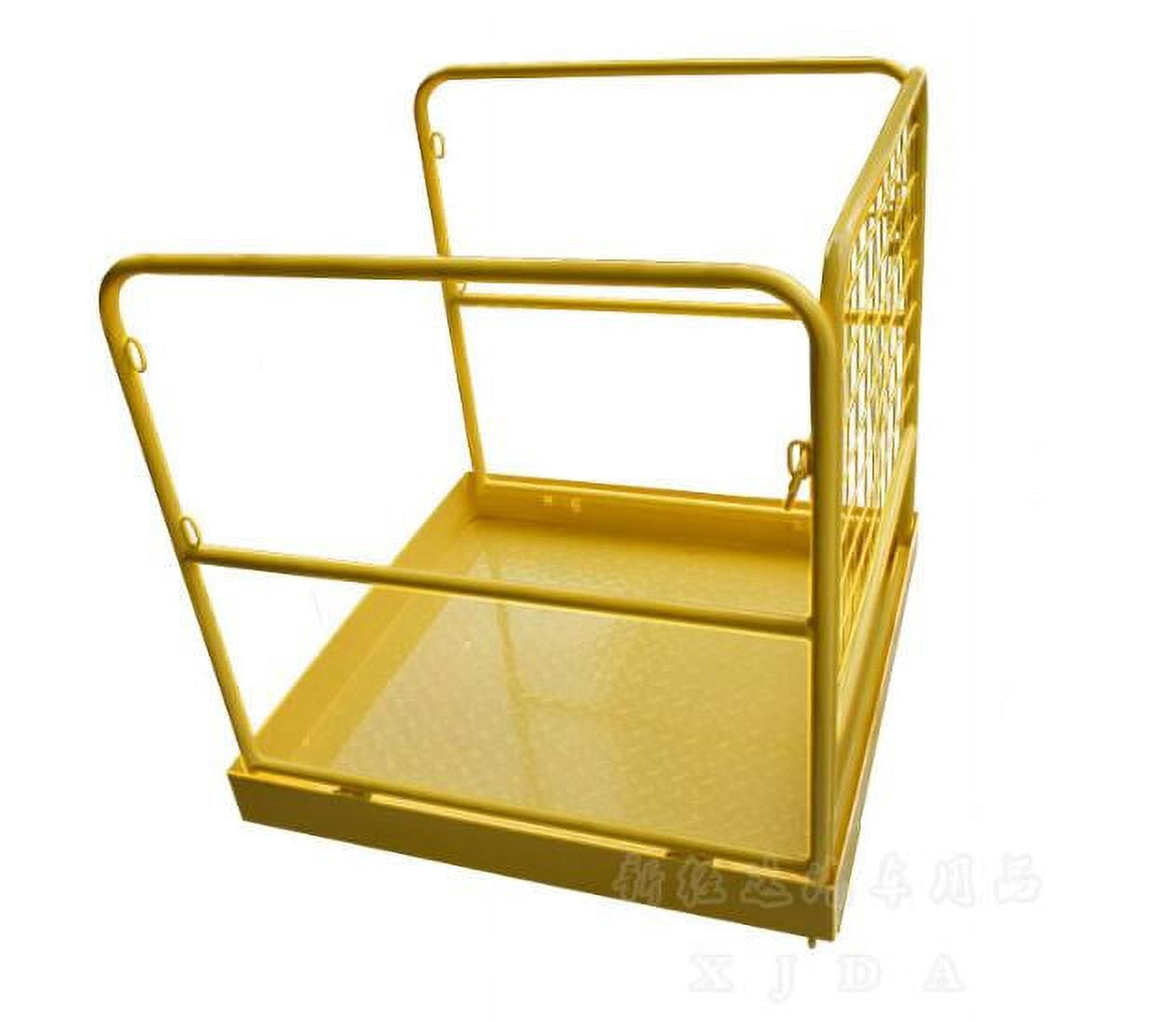 36"x36" Forklift Safety Cage,1200 LBS Capacity Forklift Work Platform ...