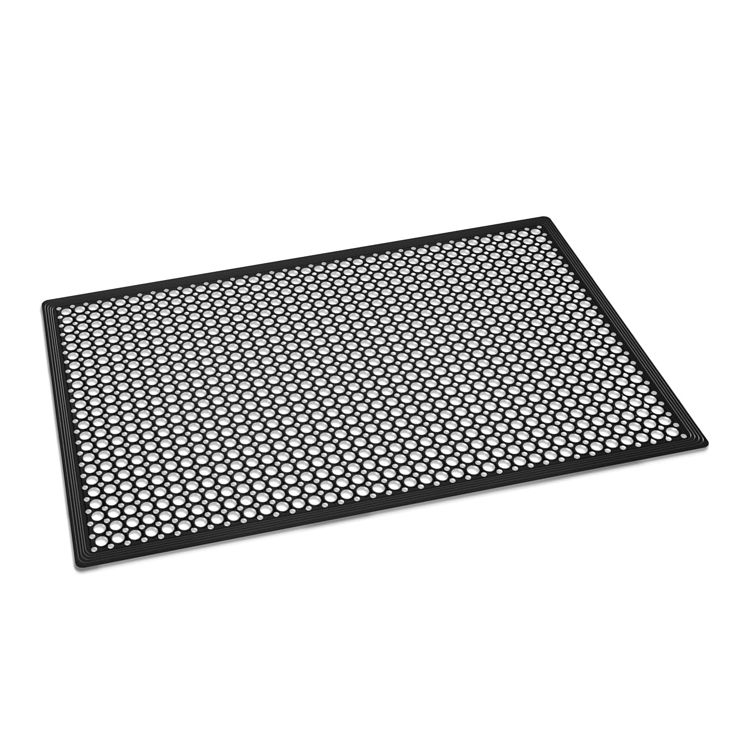 36''x60'' Perforated Rubber Mat, Commercial Grade Non Slip Drain Mat ...