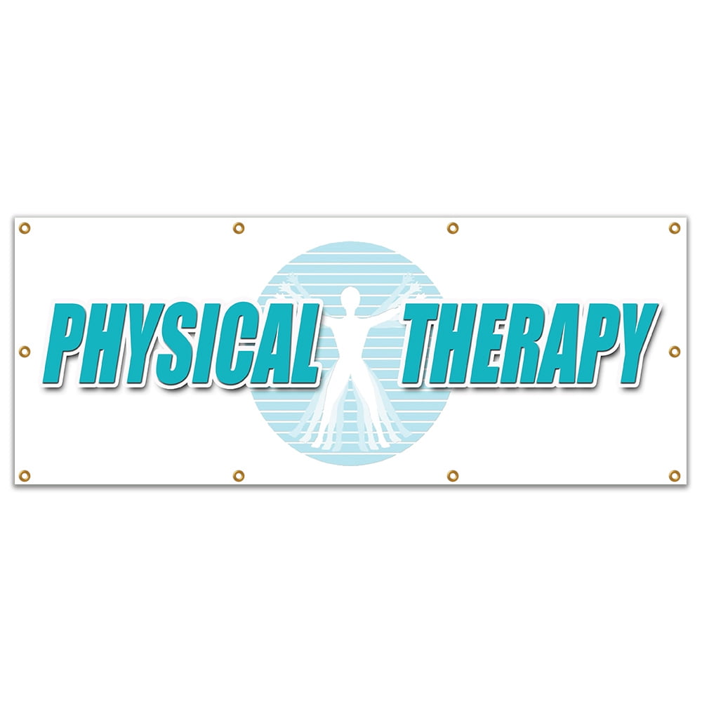 36"x96" PHYSICAL THERAPY BANNER SIGN therapist signs new PT message ...