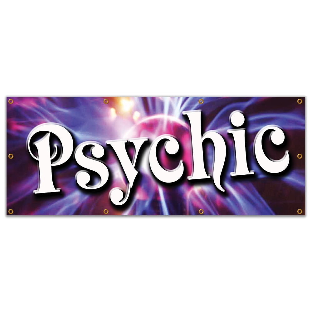 36"x96" PSYCHIC BANNER SIGN palm reader signs readings fortune teller ...
